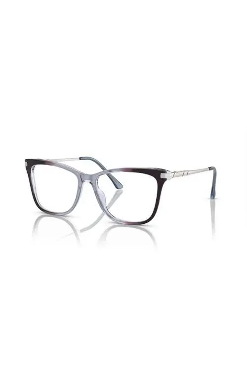 SFEROFLEX Butterfly Full Rim Acetate Eyeglasses - Blue