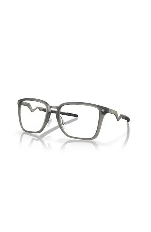 Oakley 54mm Rectangle Optical Glasses - Grey