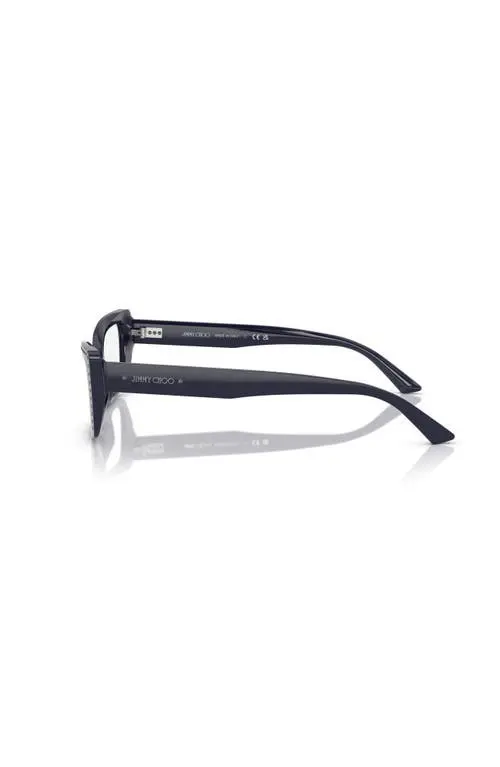 JIMMY CHOO Cat Eye Eyeglasses - Blue