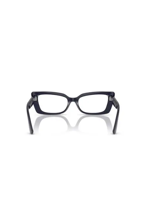 JIMMY CHOO Cat Eye Eyeglasses - Blue