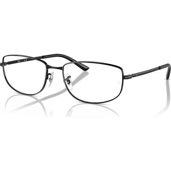 Ray-ban 56mm Irregular Eyeglasses - Black