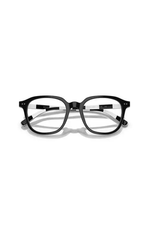 Polo Ralph Lauren 52mm Round Optical Glasses - Black