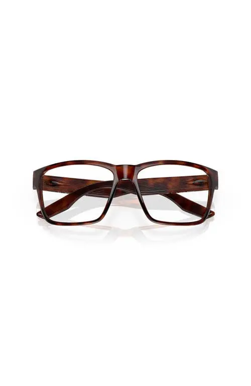 COSTA 57mm Square Full Rim Eyeglasses - Tortoise