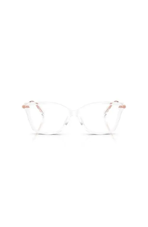 Michael Kors Square Acetate Eyeglasses - Transparent