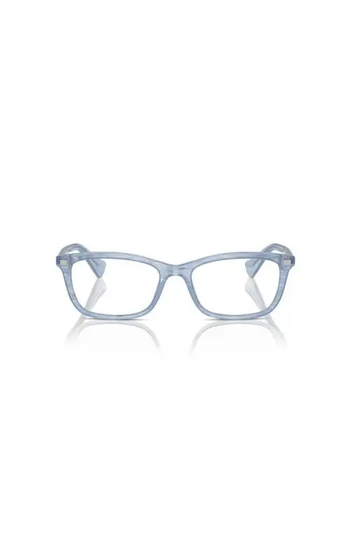 Ralph Lauren 51mm Rectangle Optical Glasses - Blue