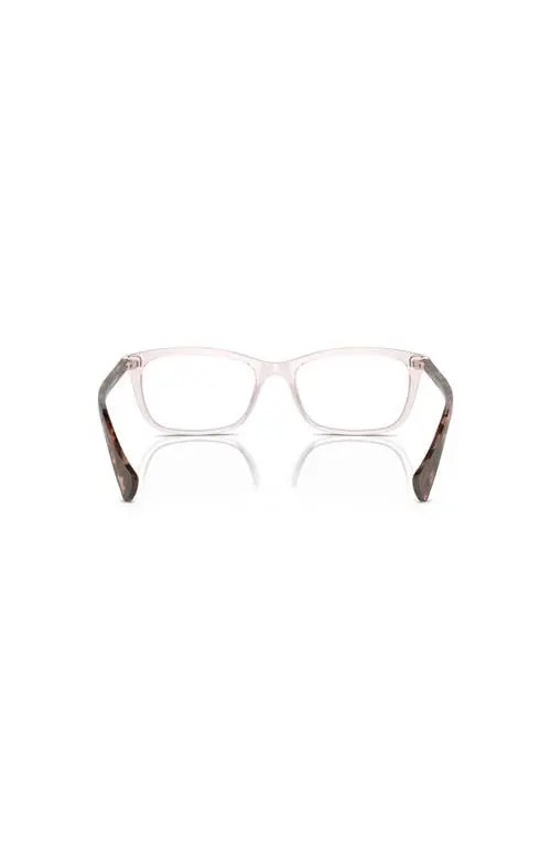 Ralph Lauren 51mm Rectangle Full Rim Eyeglasses