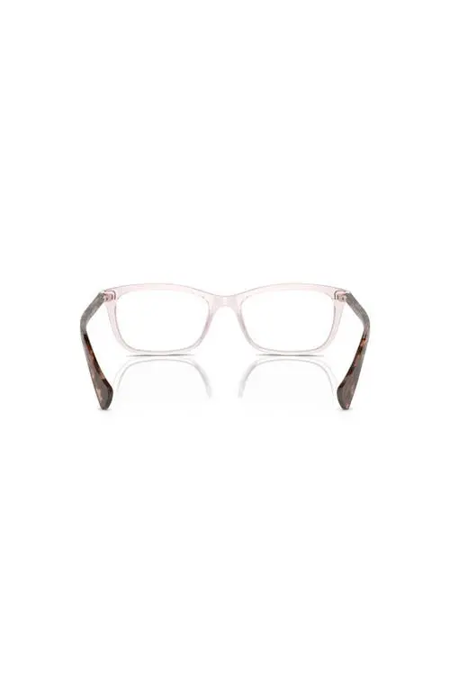 Ralph Lauren 51mm Rectangle Full Rim Eyeglasses