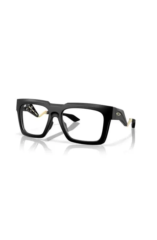 Oakley 57mm Square Optical Glasses - Black