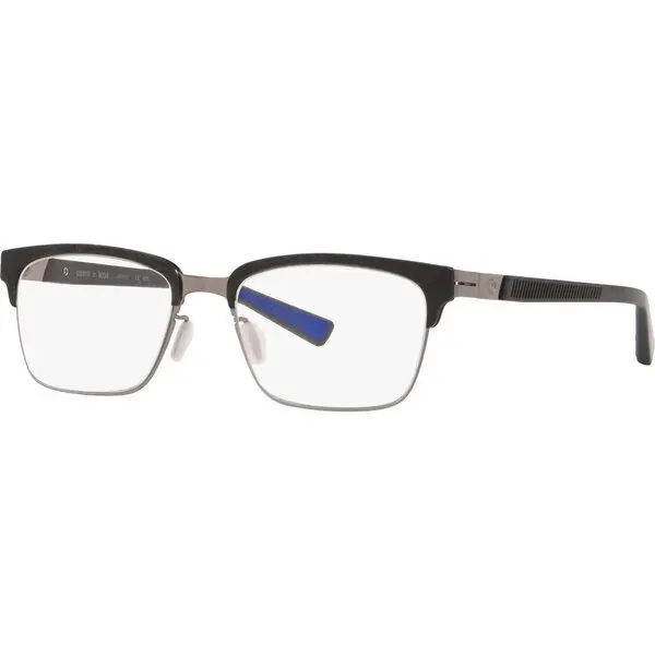 COSTA 52mm Rectangle Eyeglasses - Grey