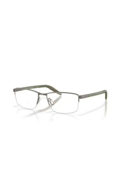 COSTA 57mm Rectangle Eyeglasses - Silver