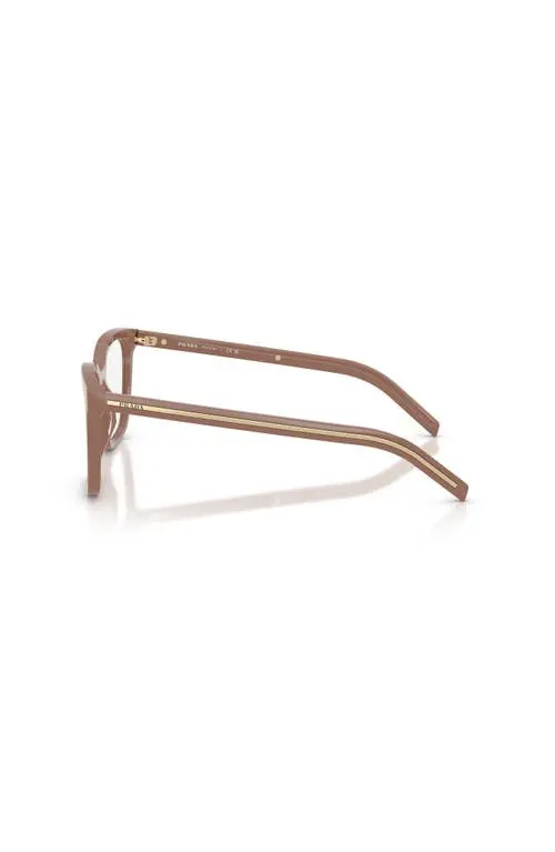 Prada 50mm Rectangle Eyeglasses