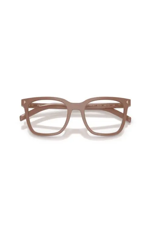 Prada 50mm Rectangle Eyeglasses