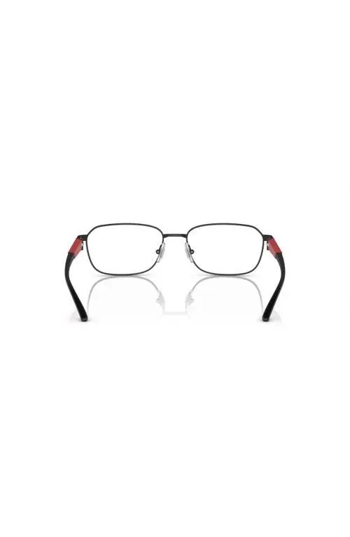 ARNETTE 55mm Rectangle Full Rim Eyeglasses