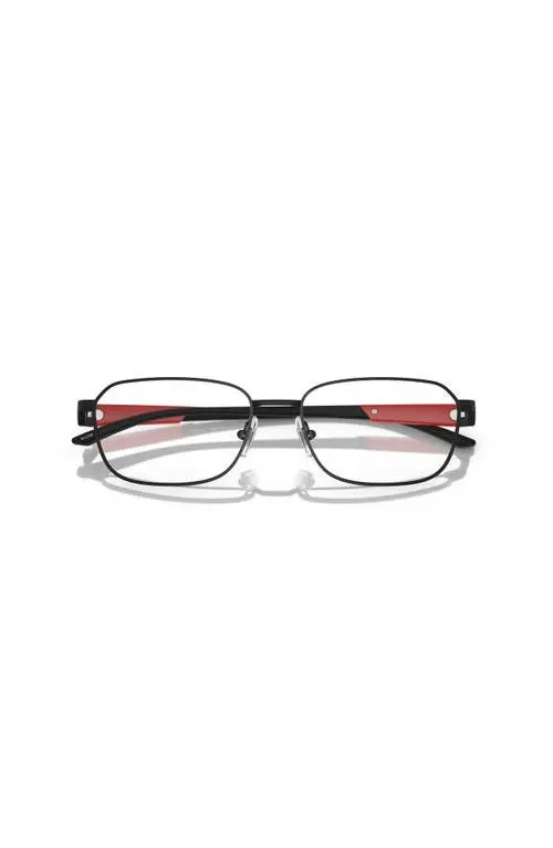 ARNETTE 55mm Rectangle Full Rim Eyeglasses