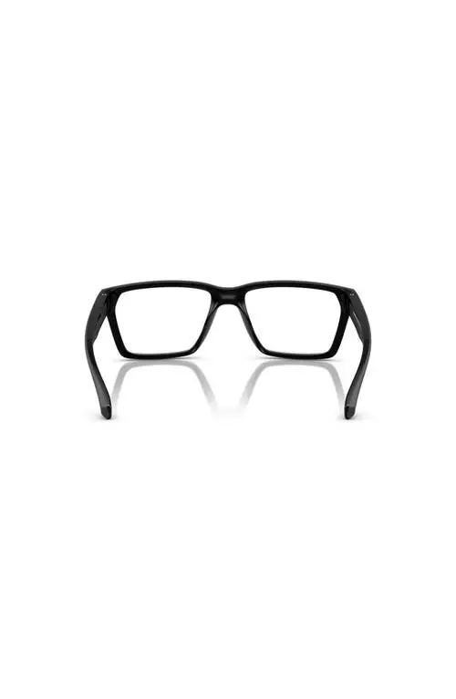 ARNETTE 53mm Rectangle Eyeglasses - Black