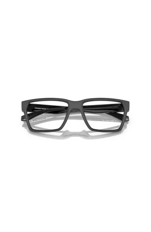 ARNETTE 53mm Rectangle Eyeglasses - Black