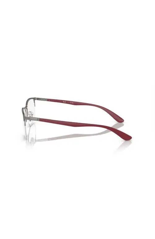 Ray-ban 53mm Irregular Eyeglasses - Grey
