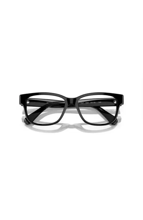 SWAROVSKI Rectangle Eyeglasses - Black