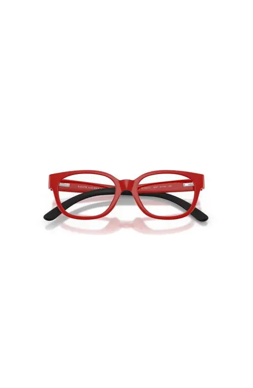 Polo Ralph Lauren Rectangle Full Rim Optical Glasses - Red