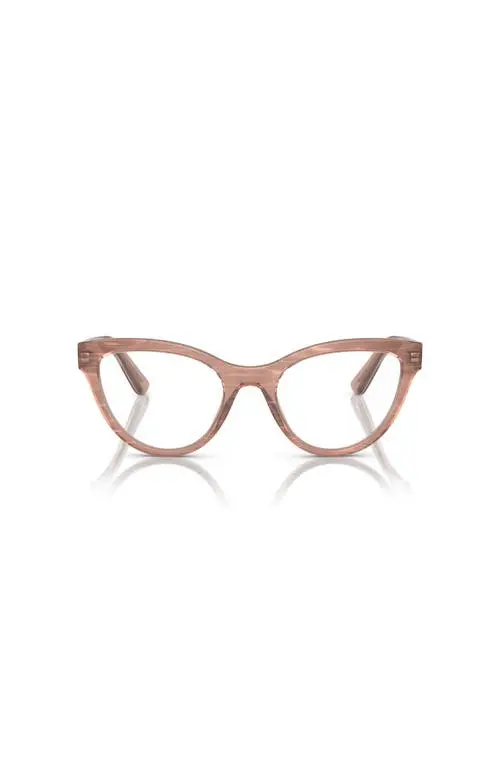 Dolce & Gabbana 50mm Butterfly Eyeglasses