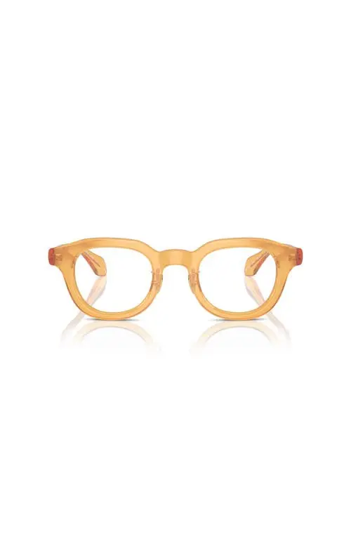 Giorgio Armani 47mm Phantos Optical Glasses - Gold