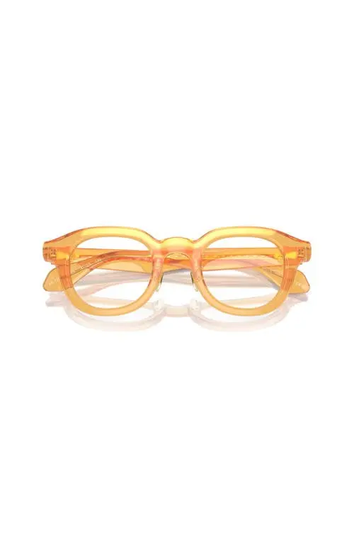Giorgio Armani 47mm Phantos Optical Glasses - Gold