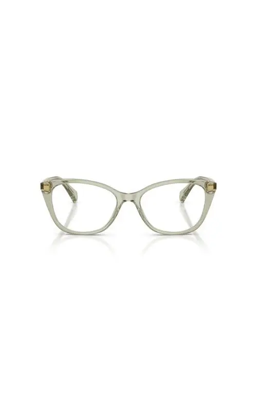 Ralph Lauren 53mm Rectangle Optical Glasses - Green