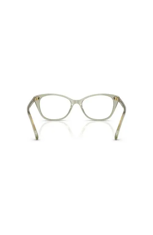 Ralph Lauren 53mm Rectangle Optical Glasses - Green