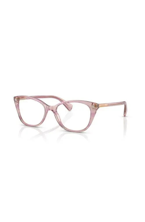 Ralph Lauren 53mm Rectangle Optical Glasses - Pink