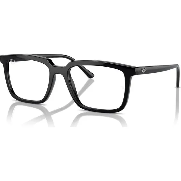 Ray-ban Rectangle Full Rim Eyeglasses - Black