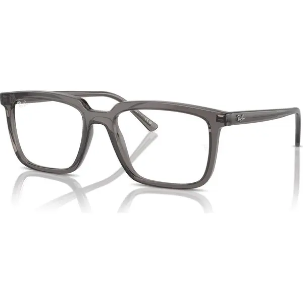 Ray-ban Rectangle Full Rim Eyeglasses - Grey