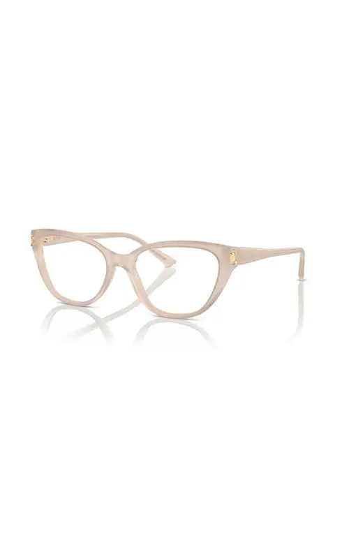 JIMMY CHOO Cat Eye Acetate Eyeglasses - Beige