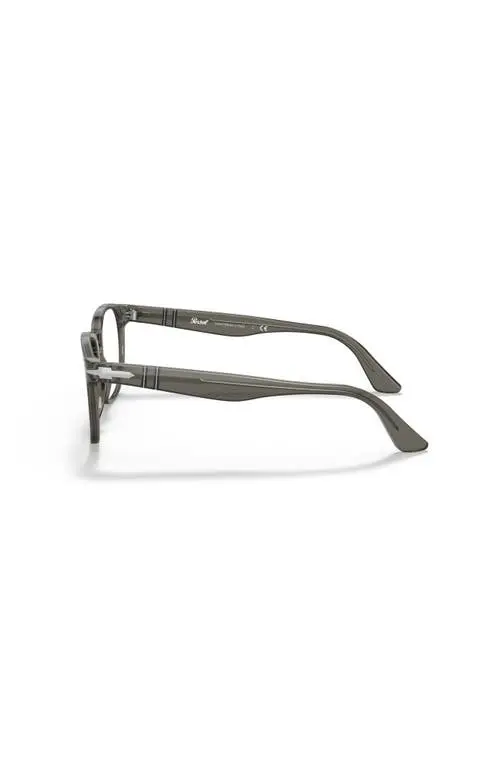 Persol Round Acetate Eyeglasses - Grey