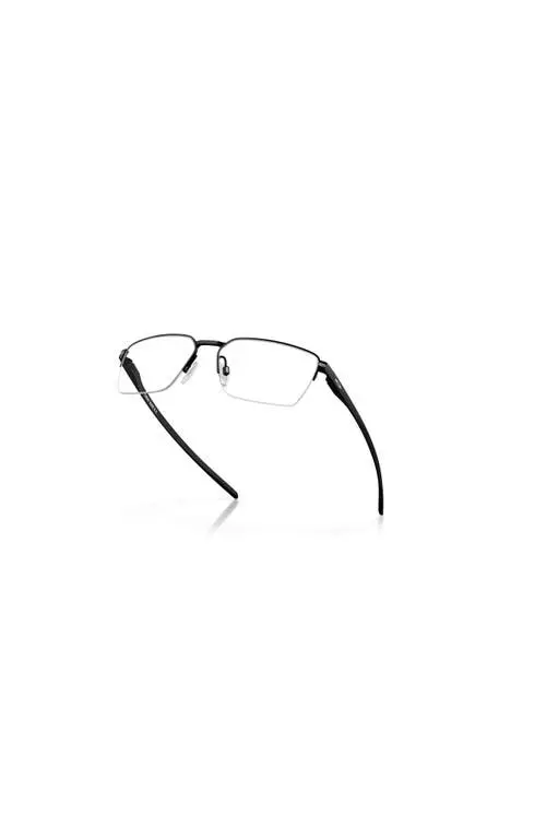Oakley 54mm Rectangle Optical Glasses - Black
