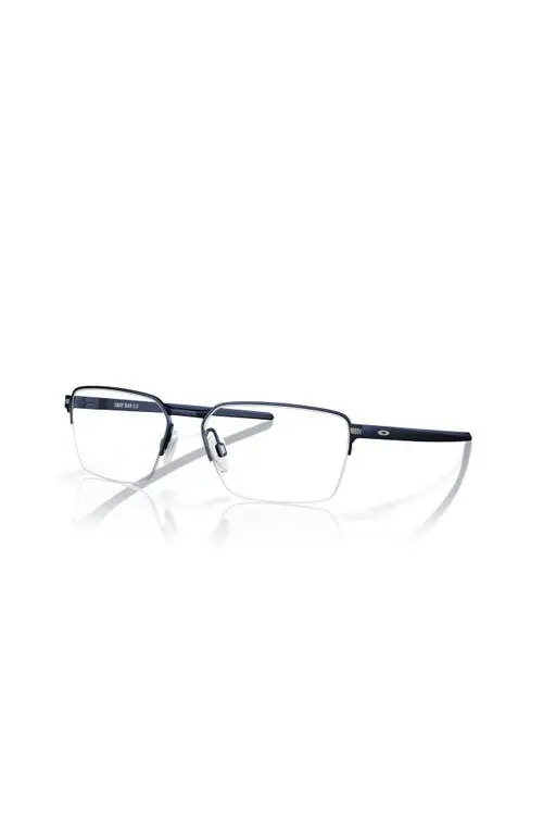 Oakley Rectangle Optical Eyeglasses - Blue