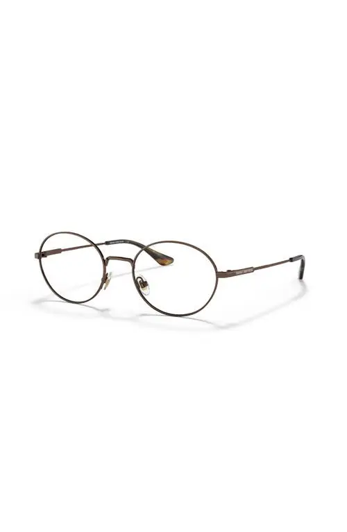 Brooks Brothers 52mm Oval Optical Glasses - Copper