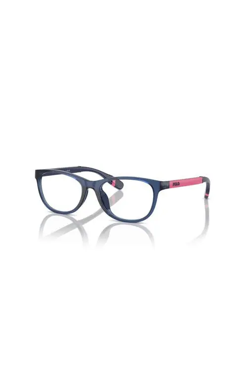 Polo Ralph Lauren 47mm Cat Eye Optical Glasses - Blue