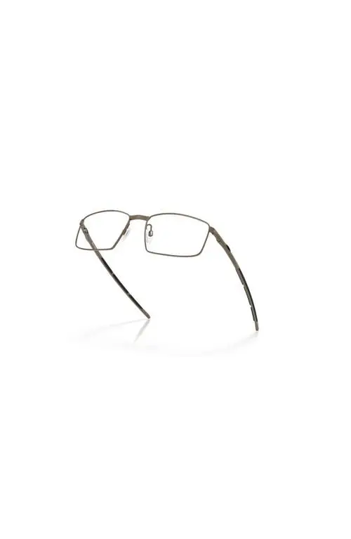 Oakley 56mm Square Full Rim Eyeglasses - Grey