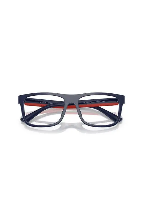 Polo Ralph Lauren 54mm Rectangle Eyeglasses - Blue