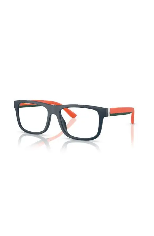 Polo Ralph Lauren 54mm Rectangle Eyeglasses - Blue/orange