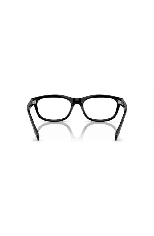 Burberry 56mm Irregular Eyeglasses - Black