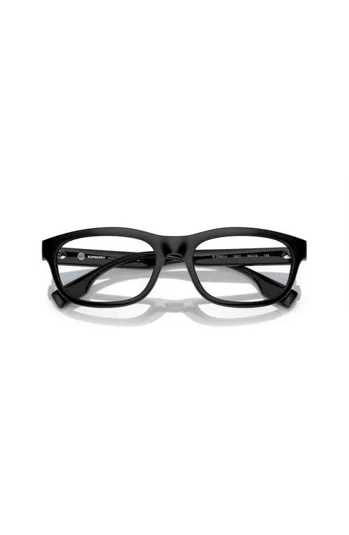 Burberry 56mm Irregular Eyeglasses - Black