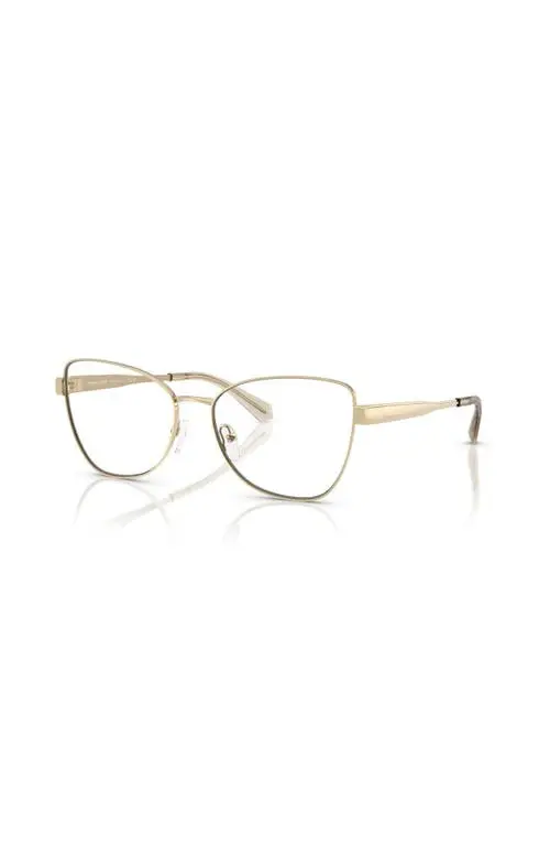 Michael Kors 56mm Butterfly Eyeglasses - Gold