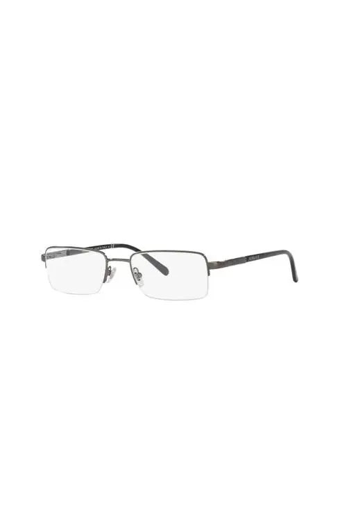 Versace 50mm Square Optical Glasses - Silver
