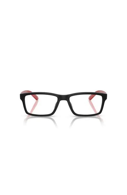 ARNETTE 52mm Rectangle Optical Glasses - Black