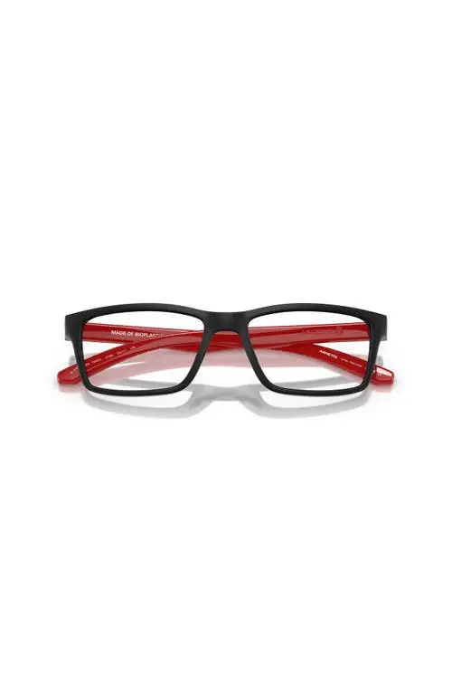 ARNETTE 52mm Rectangle Optical Glasses - Black