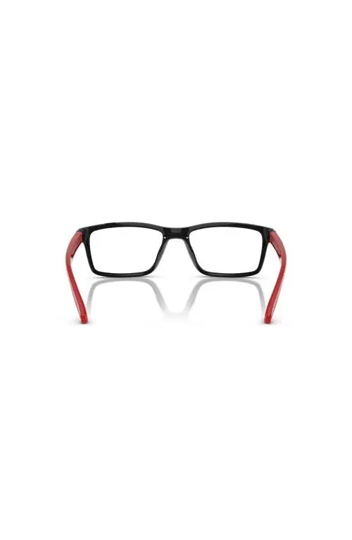 ARNETTE Rectangle Full Rim Eyeglasses - Black