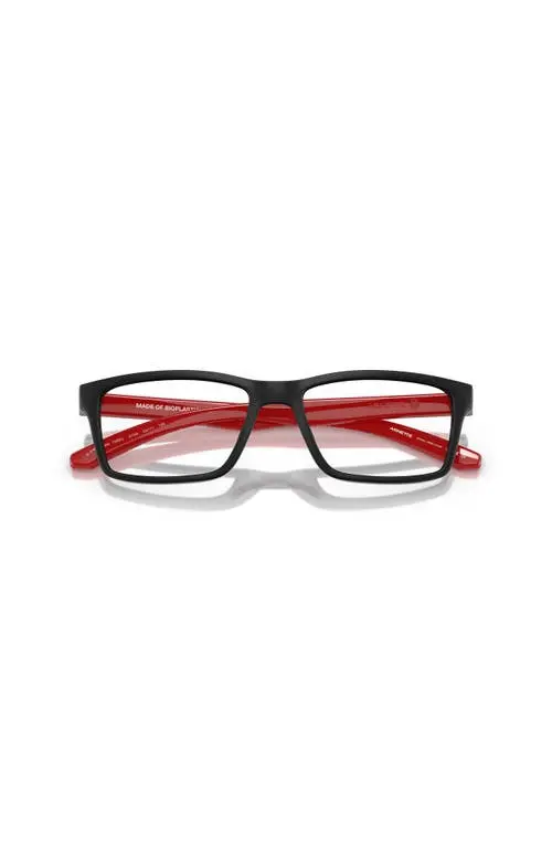 ARNETTE Rectangle Full Rim Eyeglasses - Black
