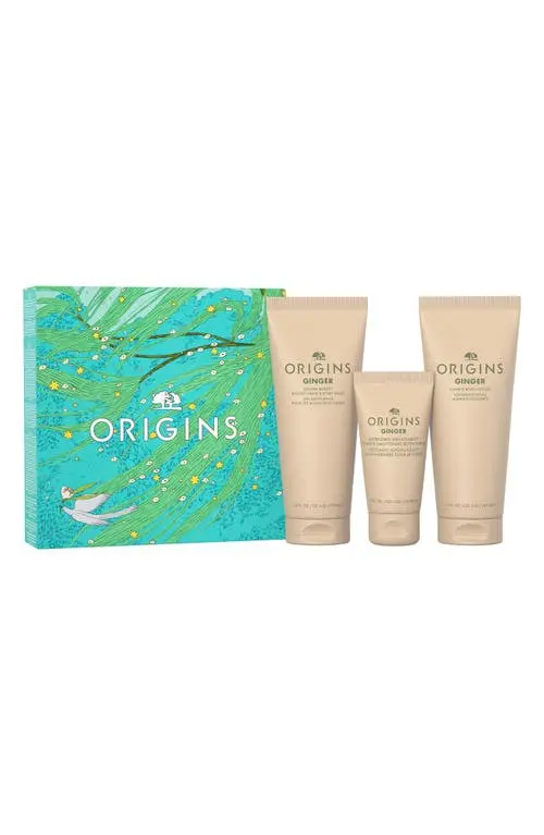 ORIGINS Ginger Mini Skin Care Set $28 Value - No Color