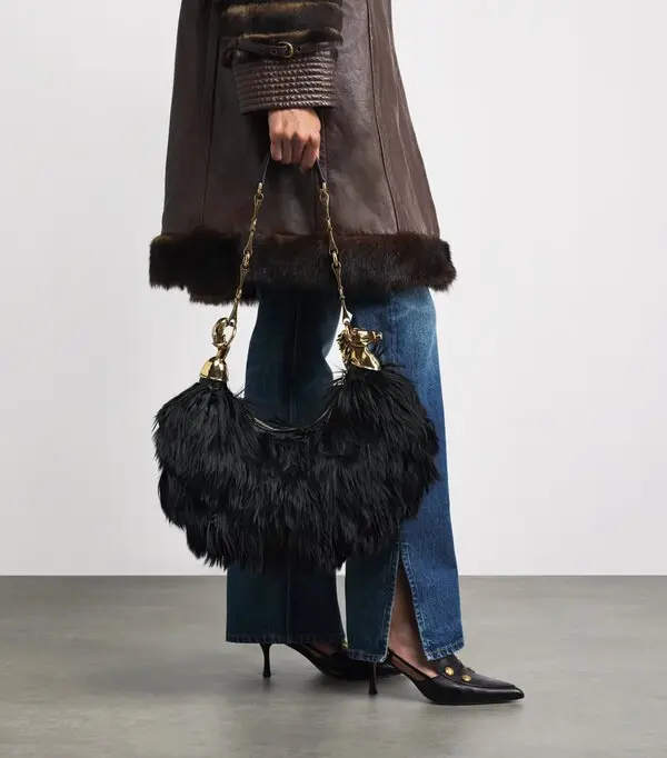 Chloé Feather Shoulder Bag